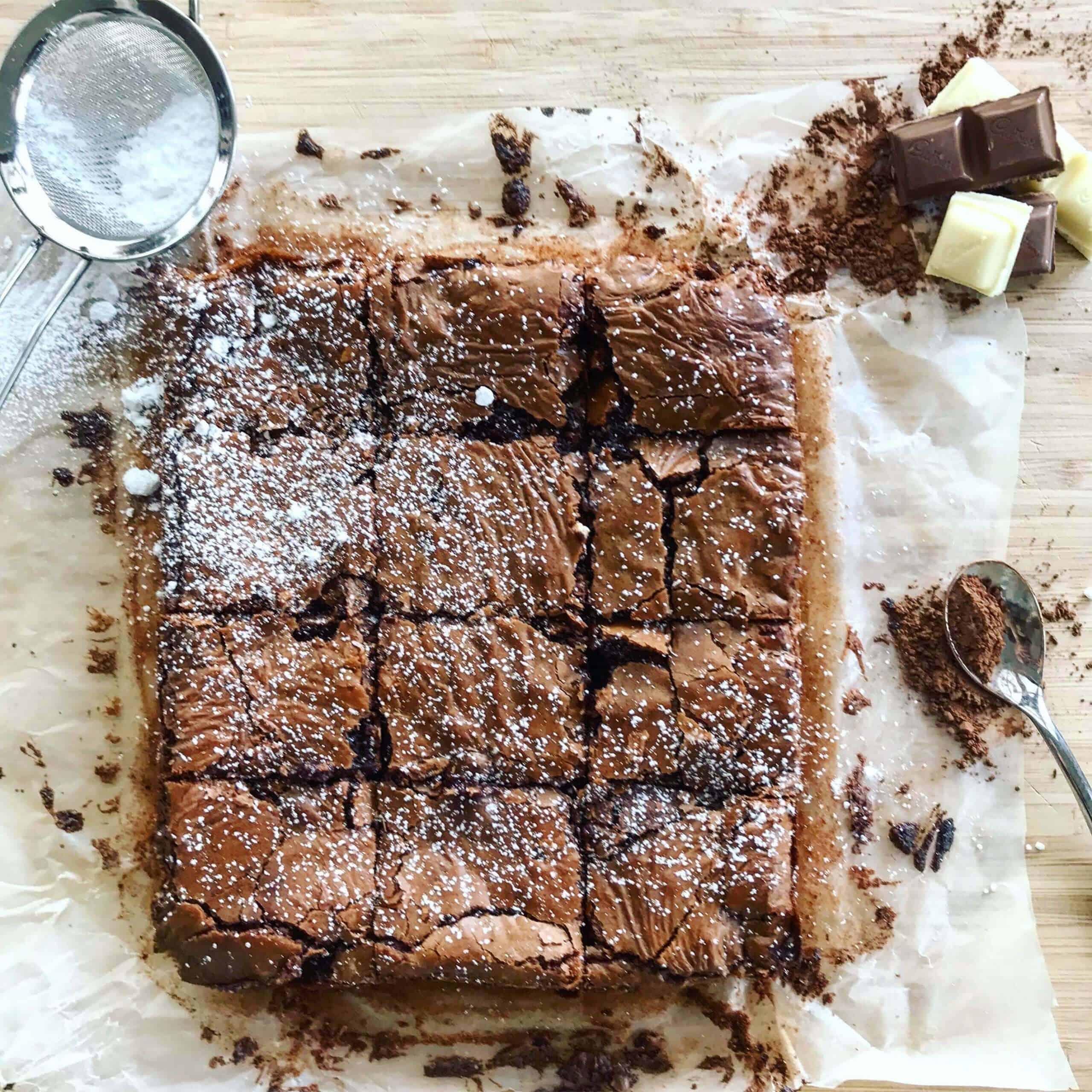 Moreish chocolate brownies - AnotherFoodBlogger