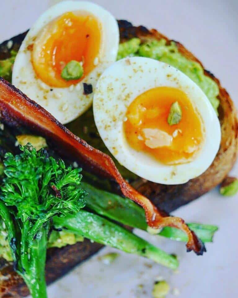 Smashed Avo & Eggs - AnotherFoodBlogger