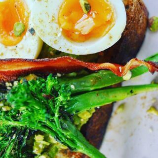 Smashed Avo & Eggs - AnotherFoodBlogger