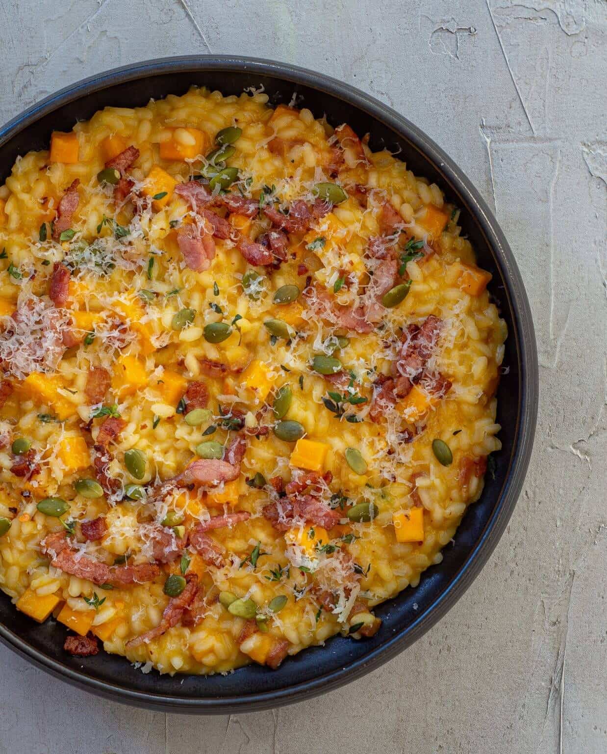 Pumpkin Pork Risotto - AnotherFoodBlogger