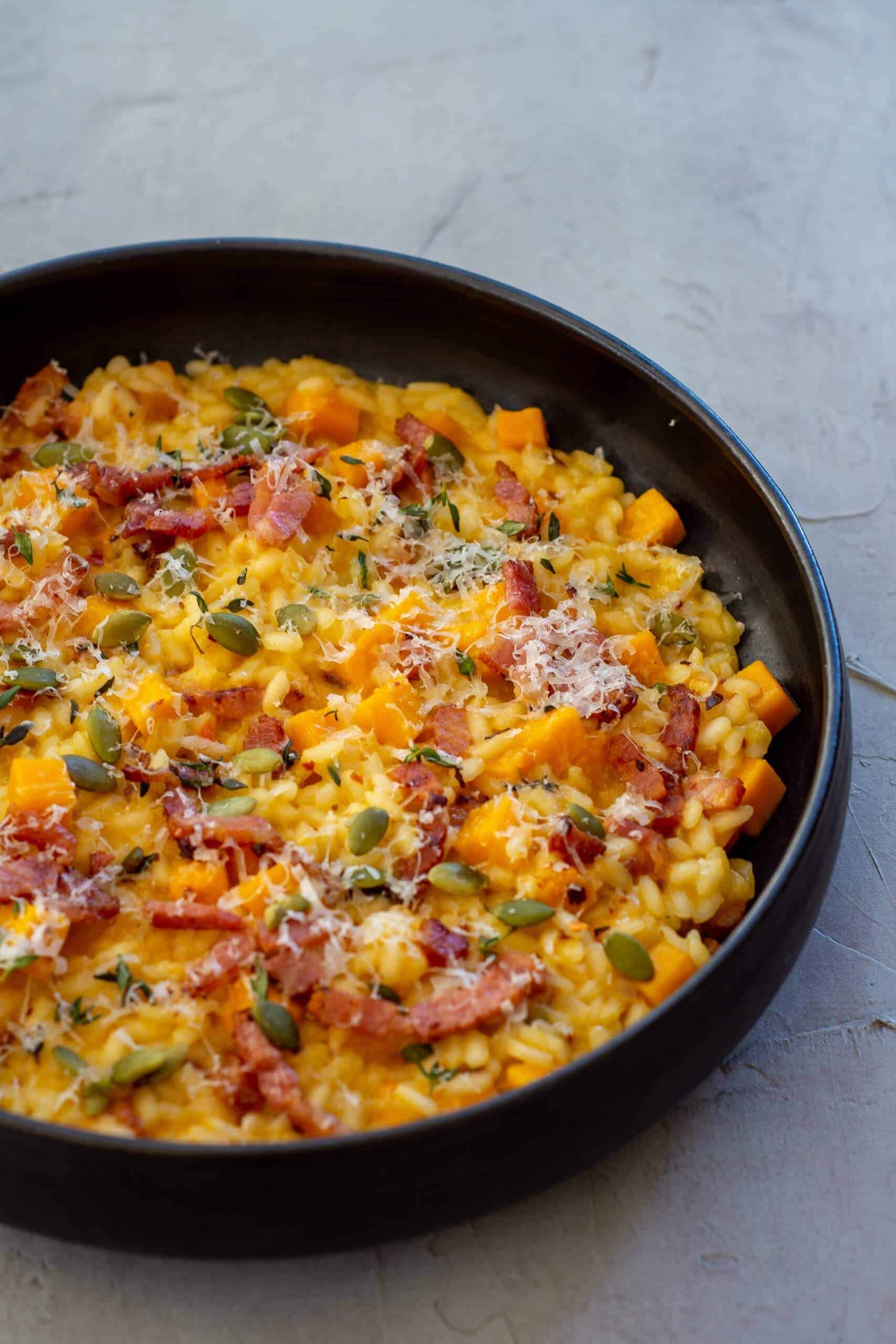 Pumpkin Pork Risotto - AnotherFoodBlogger