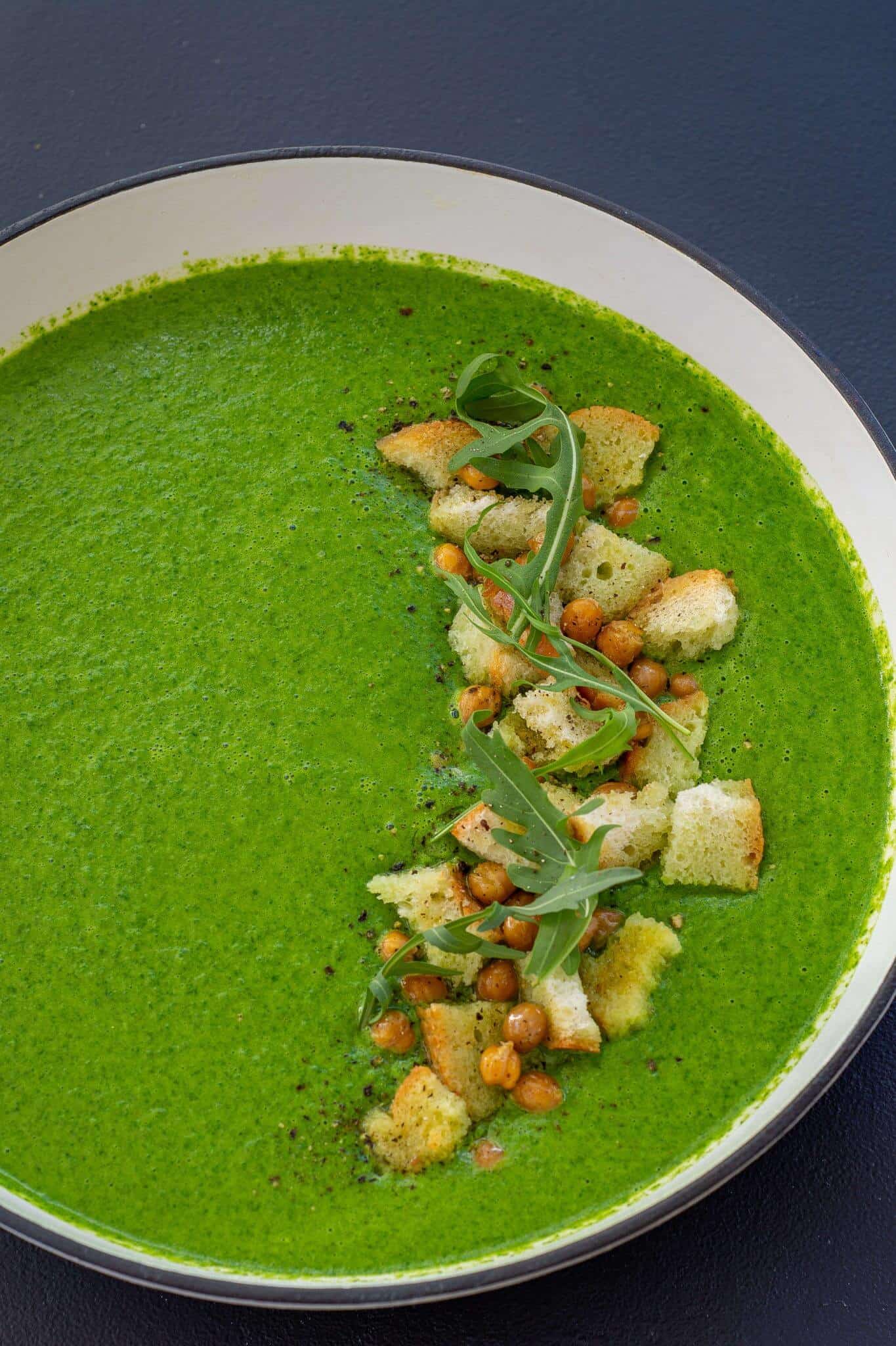 Rocket & Broccoli Soup - AnotherFoodBlogger