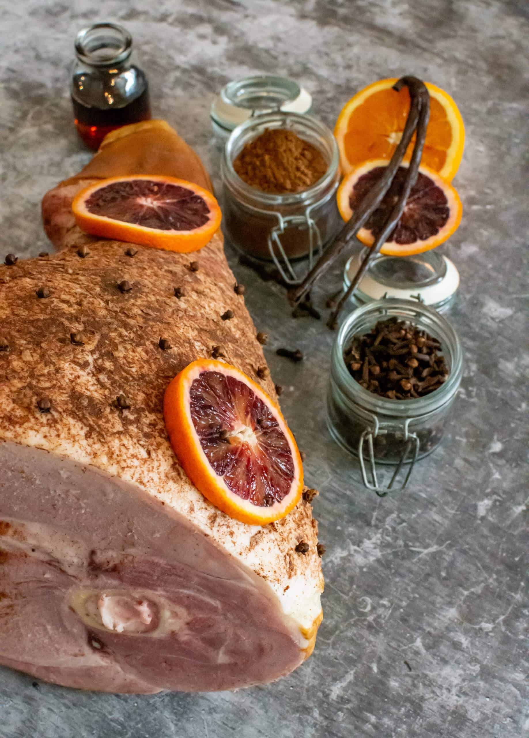 Maple Vanilla Christmas Ham - AnotherFoodBlogger
