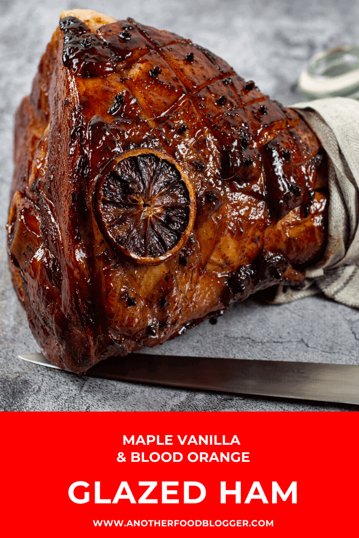 Maple Vanilla Christmas Ham - AnotherFoodBlogger