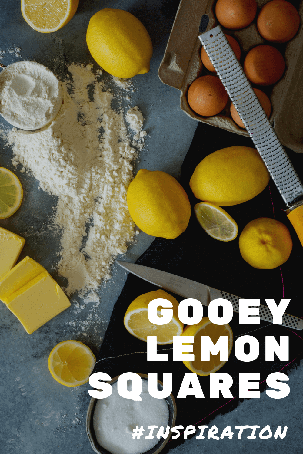 Gooey Lemon Squares - AnotherFoodBlogger