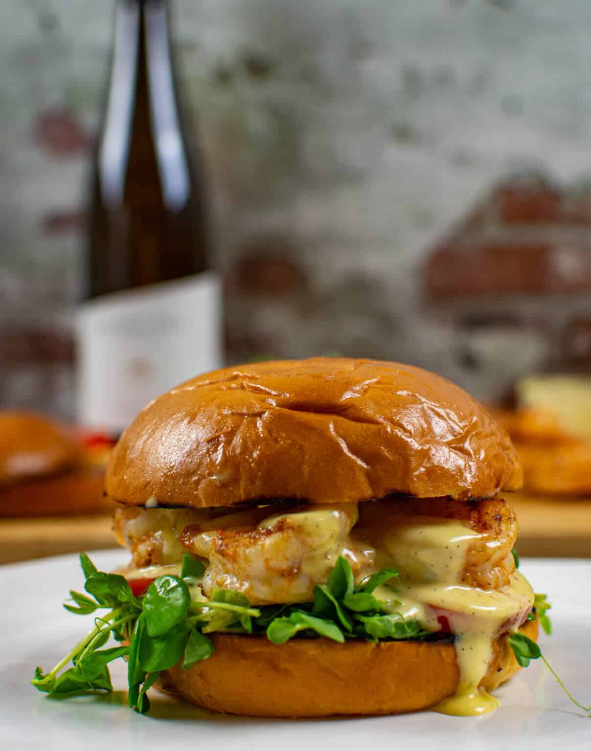 Grilled Prawn Sandwich - AnotherFoodBlogger