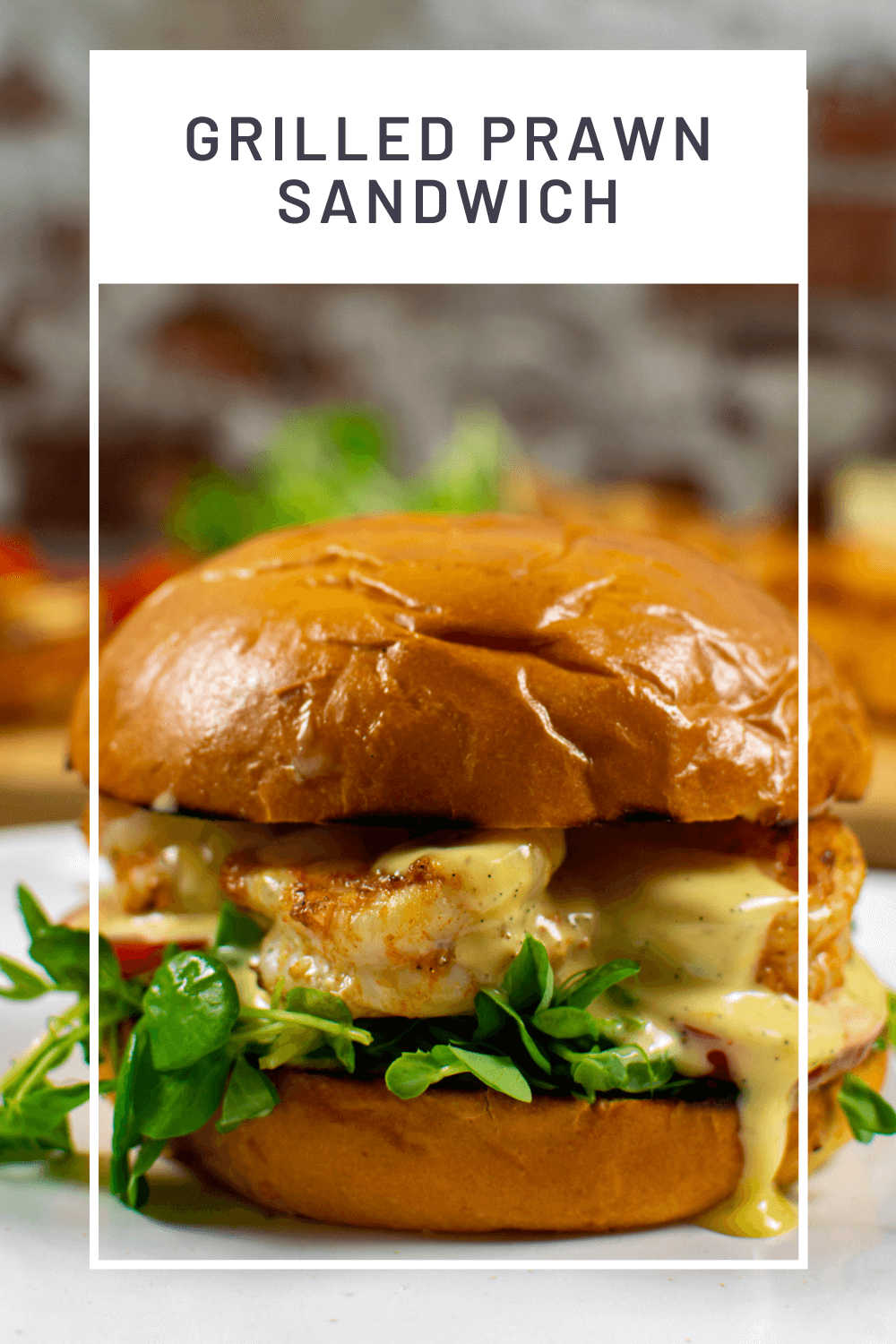 Grilled Prawn Sandwich - AnotherFoodBlogger