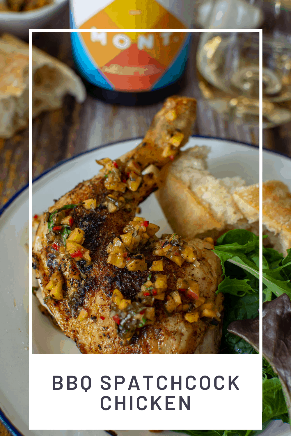 Grilled Spatchcock Chicken - AnotherFoodBlogger