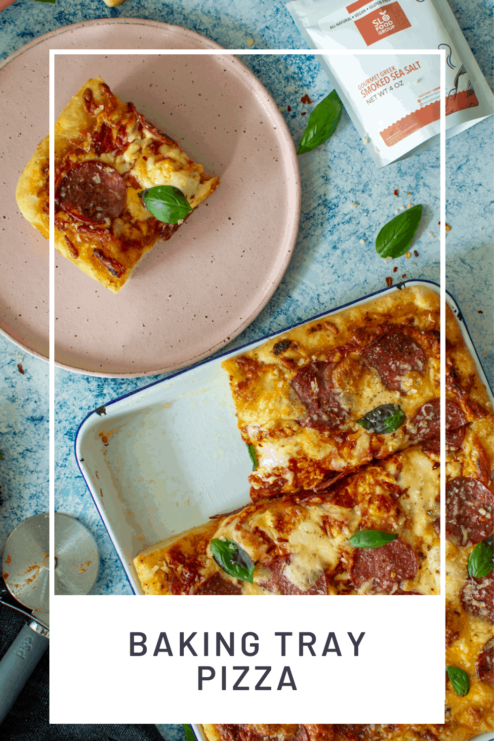 Baking Tray Pizza - AnotherFoodBlogger