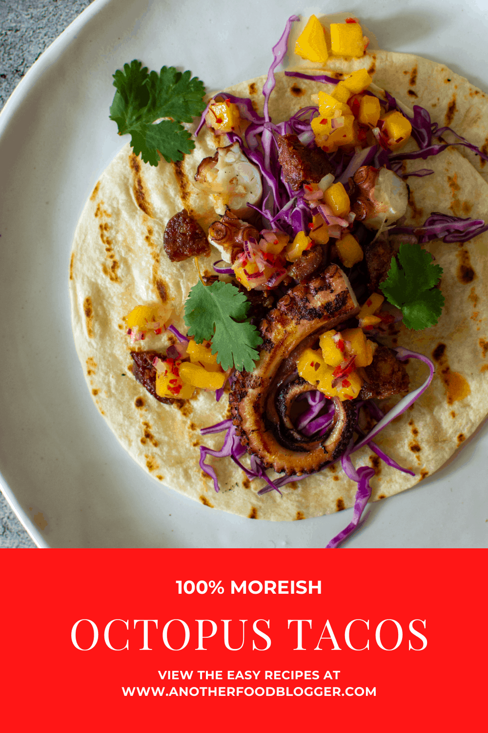 Octopus Tacos - AnotherFoodBlogger
