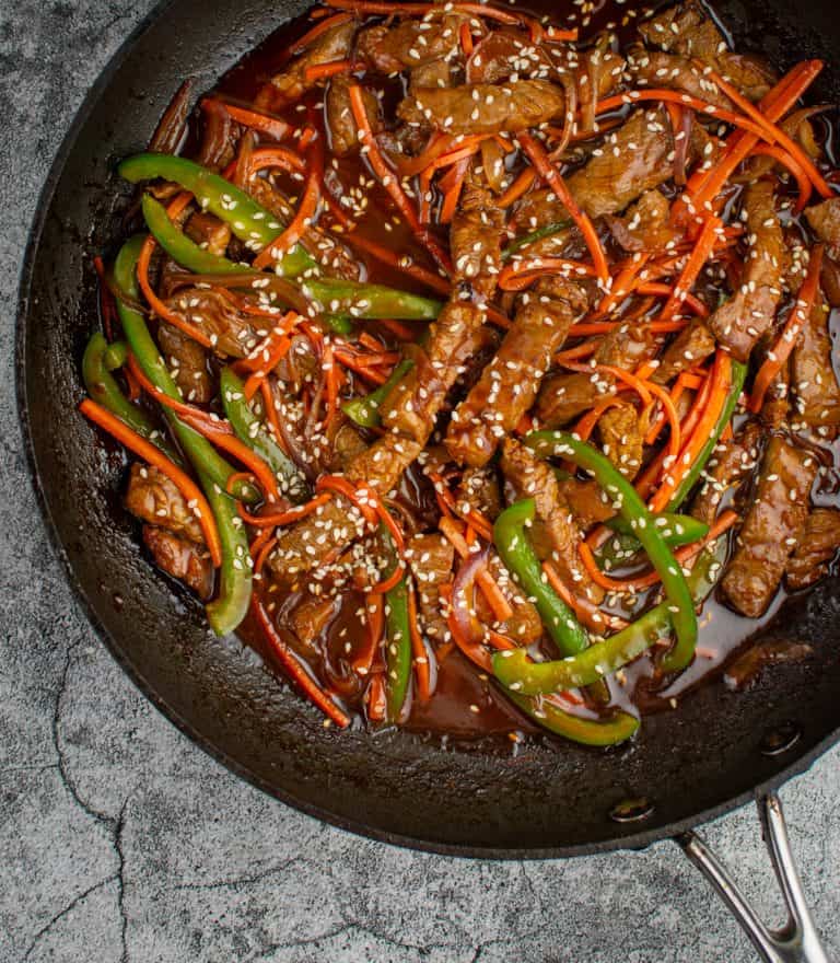 Korean Beef Stir-Fry - AnotherFoodBlogger
