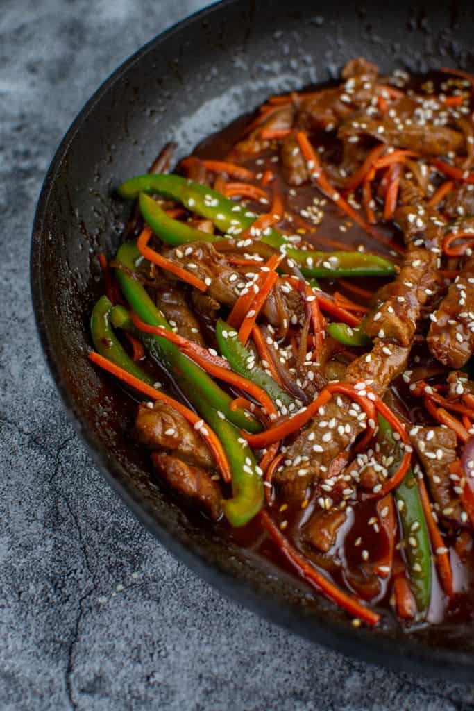 Korean Beef Stir-Fry - AnotherFoodBlogger