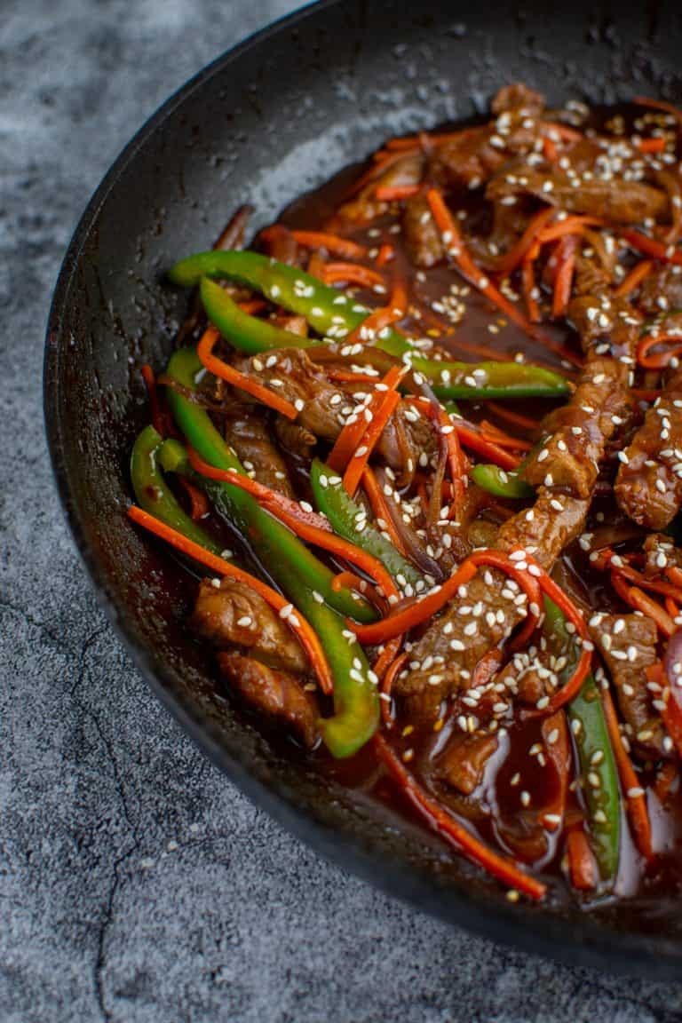 Korean Beef Stir-Fry - AnotherFoodBlogger