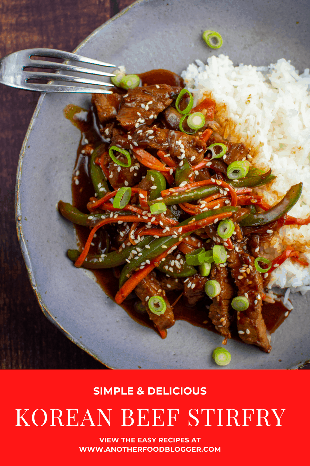 Korean Beef Stir-Fry - AnotherFoodBlogger