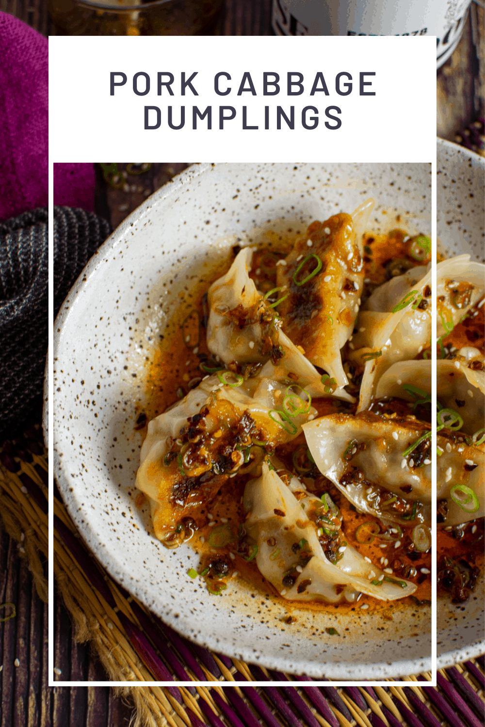 Pork Cabbage Dumplings - AnotherFoodBlogger