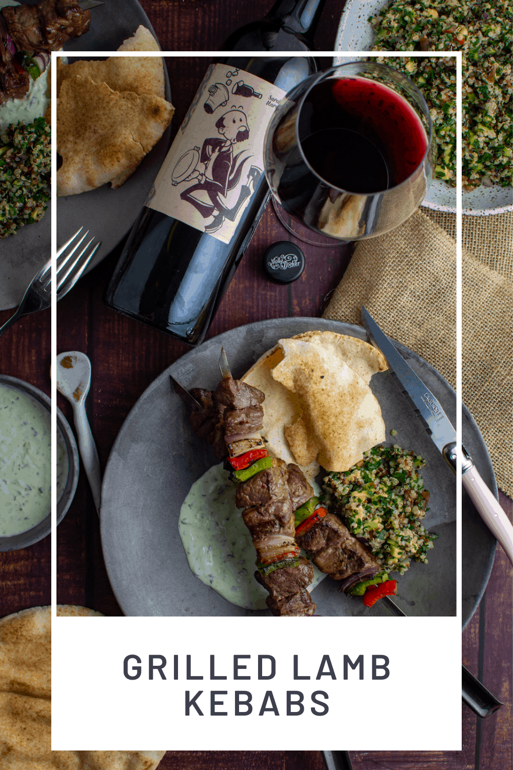 Grilled Lamb Kebabs - AnotherFoodBlogger