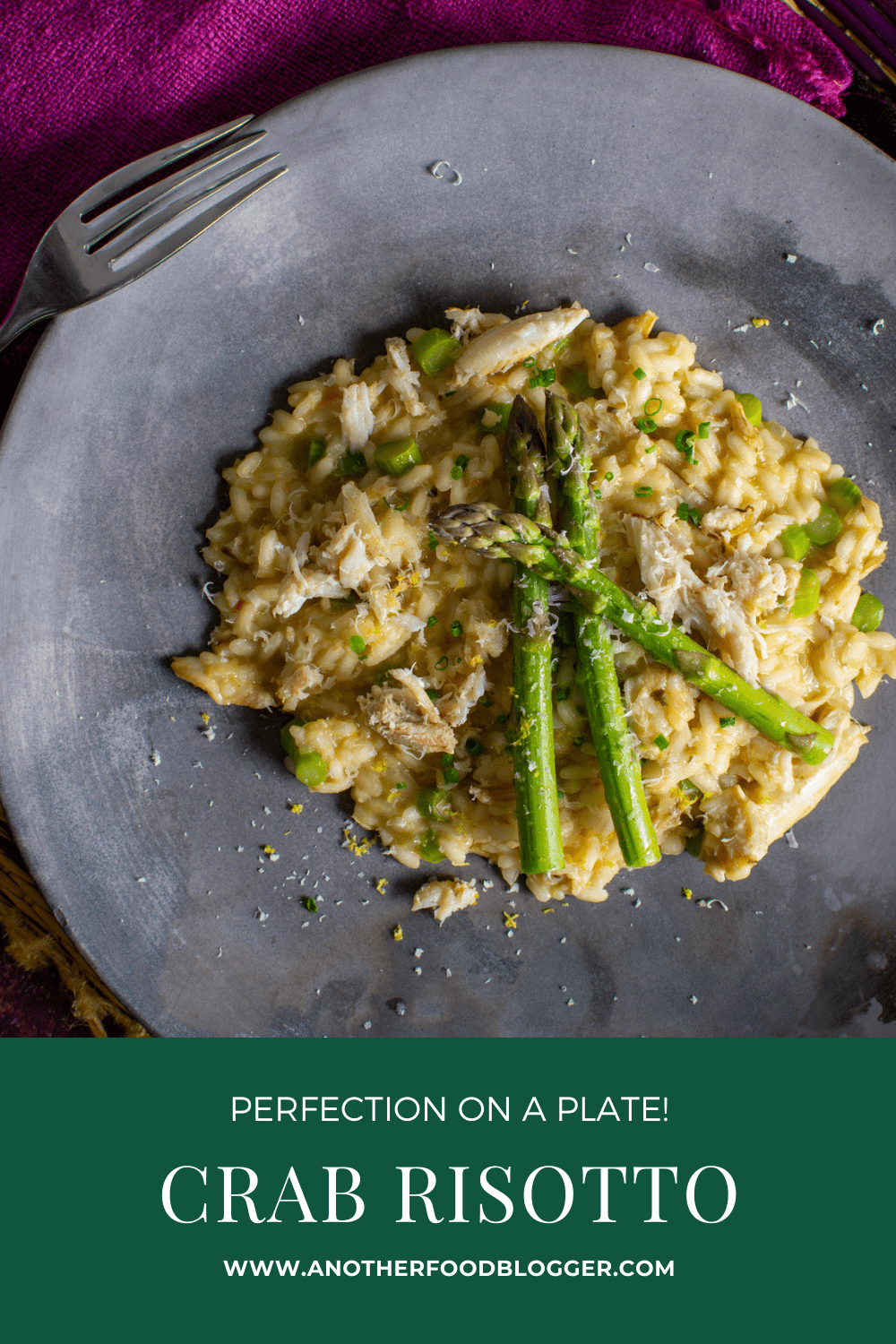 Crab Risotto - AnotherFoodBlogger