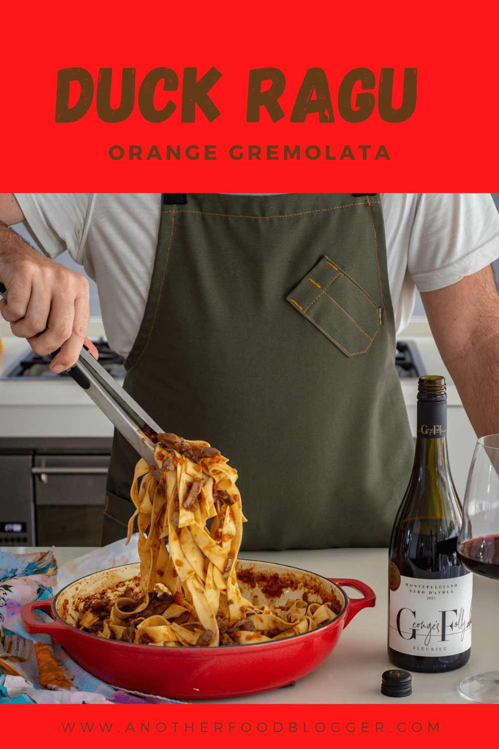 Duck Ragu - AnotherFoodBlogger