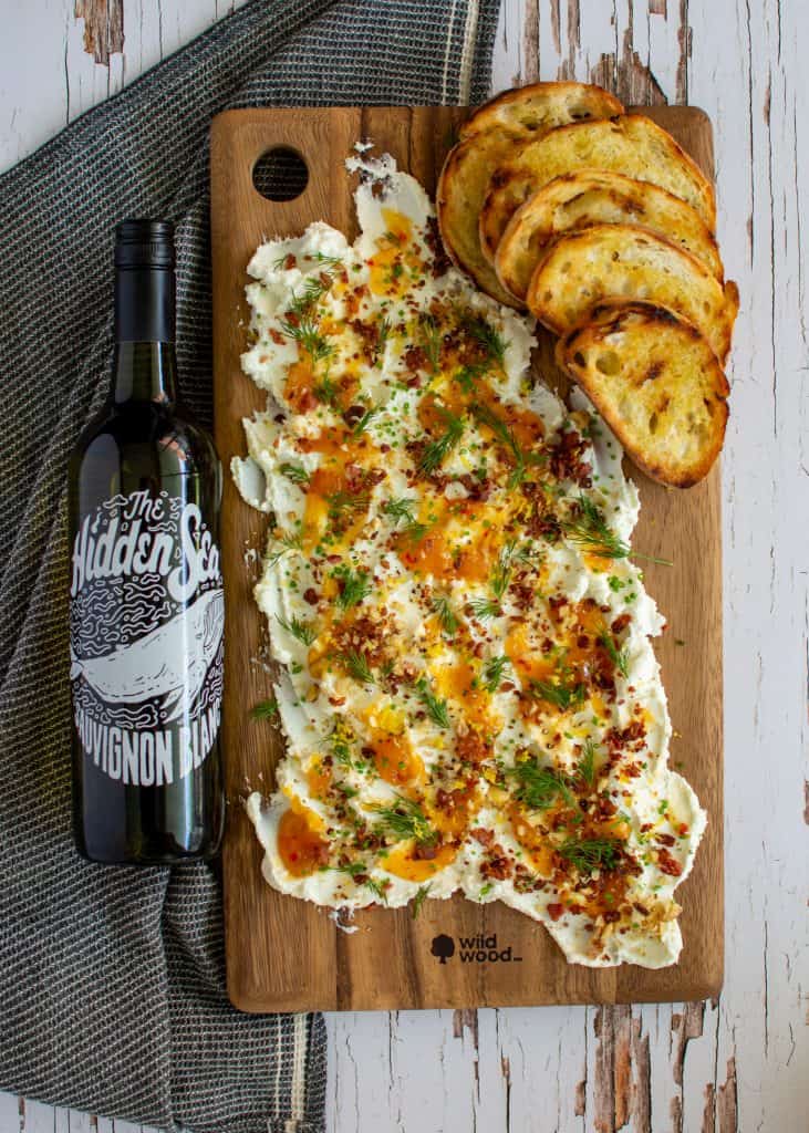 Goats Cheese "butter board" - AnotherFoodBlogger