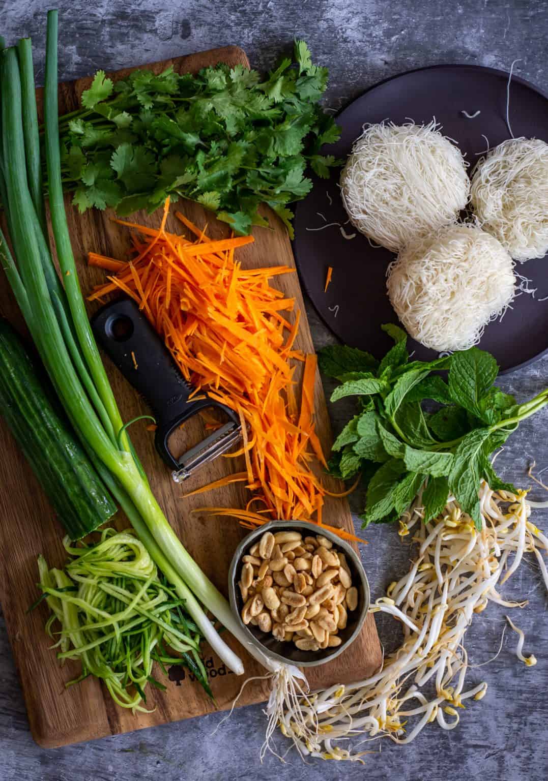 Chicken Vermicelli Noodles - AnotherFoodBlogger